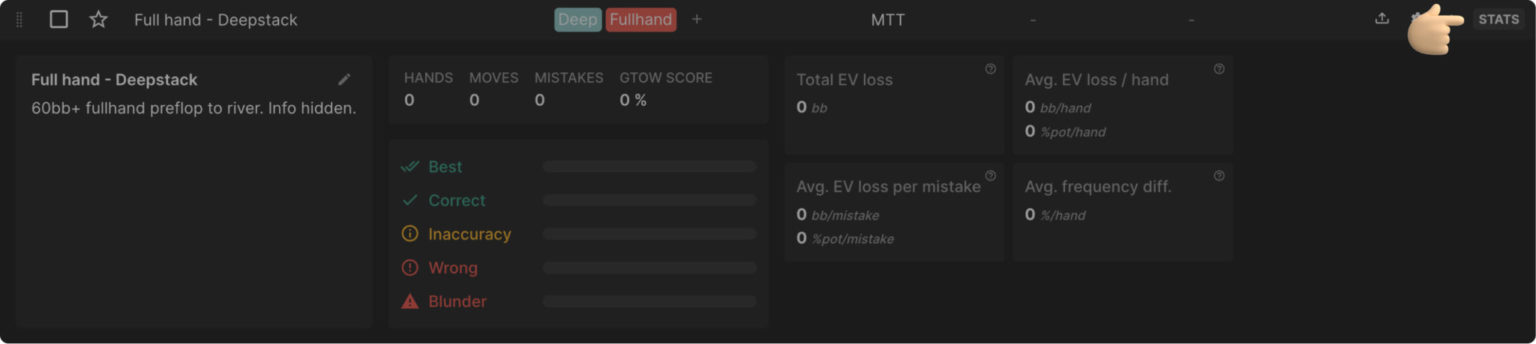 Manage Training Drills | GTO Wizard Help
